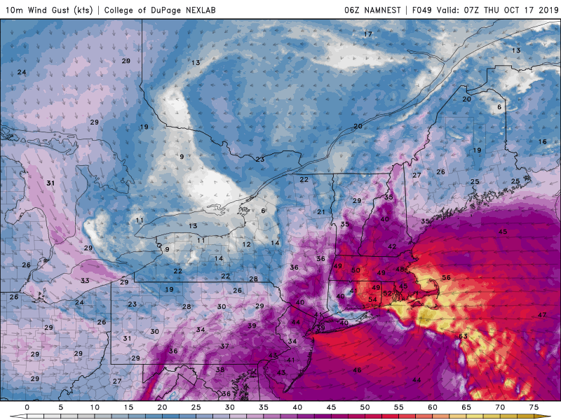 Weather Madness - Wind Gusts to 50 mph will Cause Power Outages and ...