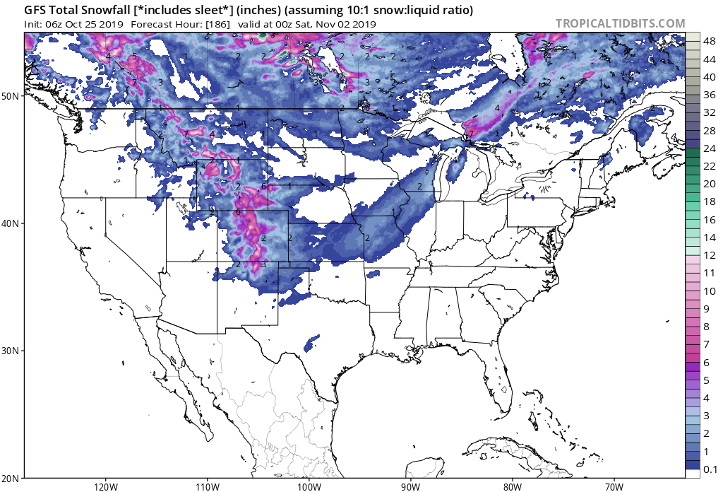 Tropical System in the Gulf Brings Heavy Rains, Snow Rockies to Midwest ...