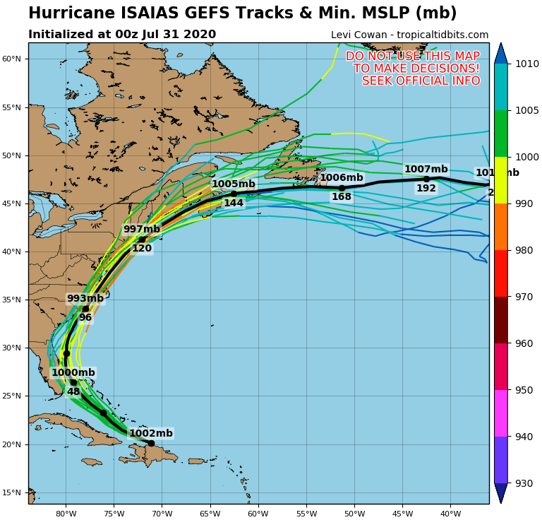 Weather Madness - Hurricane Isaias to Impact Areas from North Carolina ...