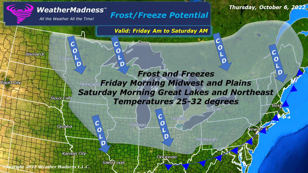 Weather Madness - Frost and Freezes with the Next Cold Shot ...