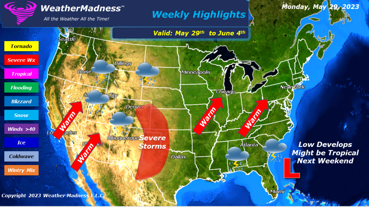 Weather Madness - NHC Track Map and Hurricane Model Maps